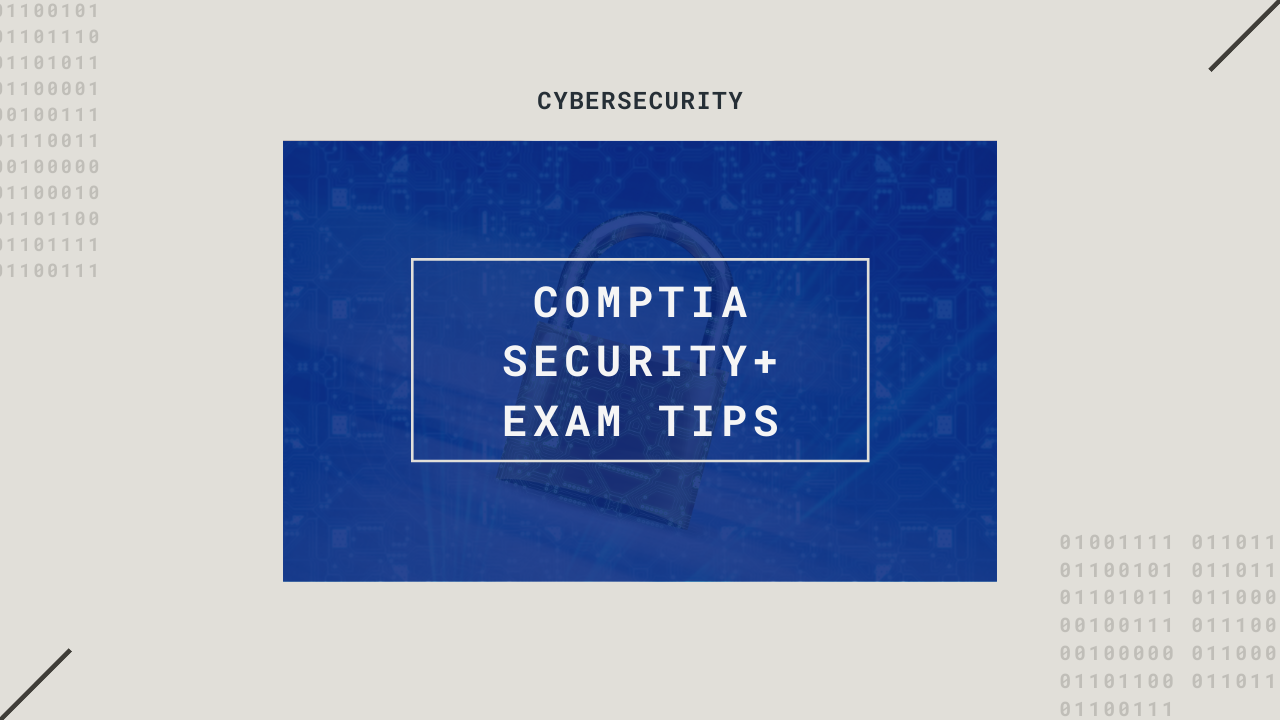 CompTIA Security+ exam - my experience and prep tips - OG