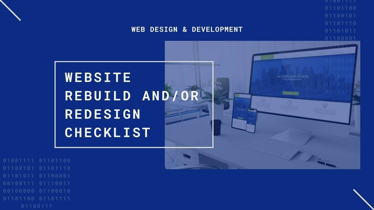 The Ultimate Website Rebuild and Redesign Planning Checklist - OG
